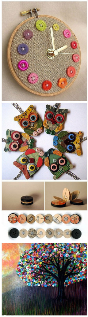Beautiful Button Crafts | Best DIY Ideas